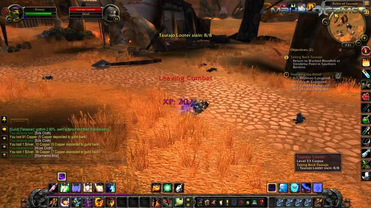 WoW Cataclysm Southern Barrens Walkthrough - Part 11 - YouTube