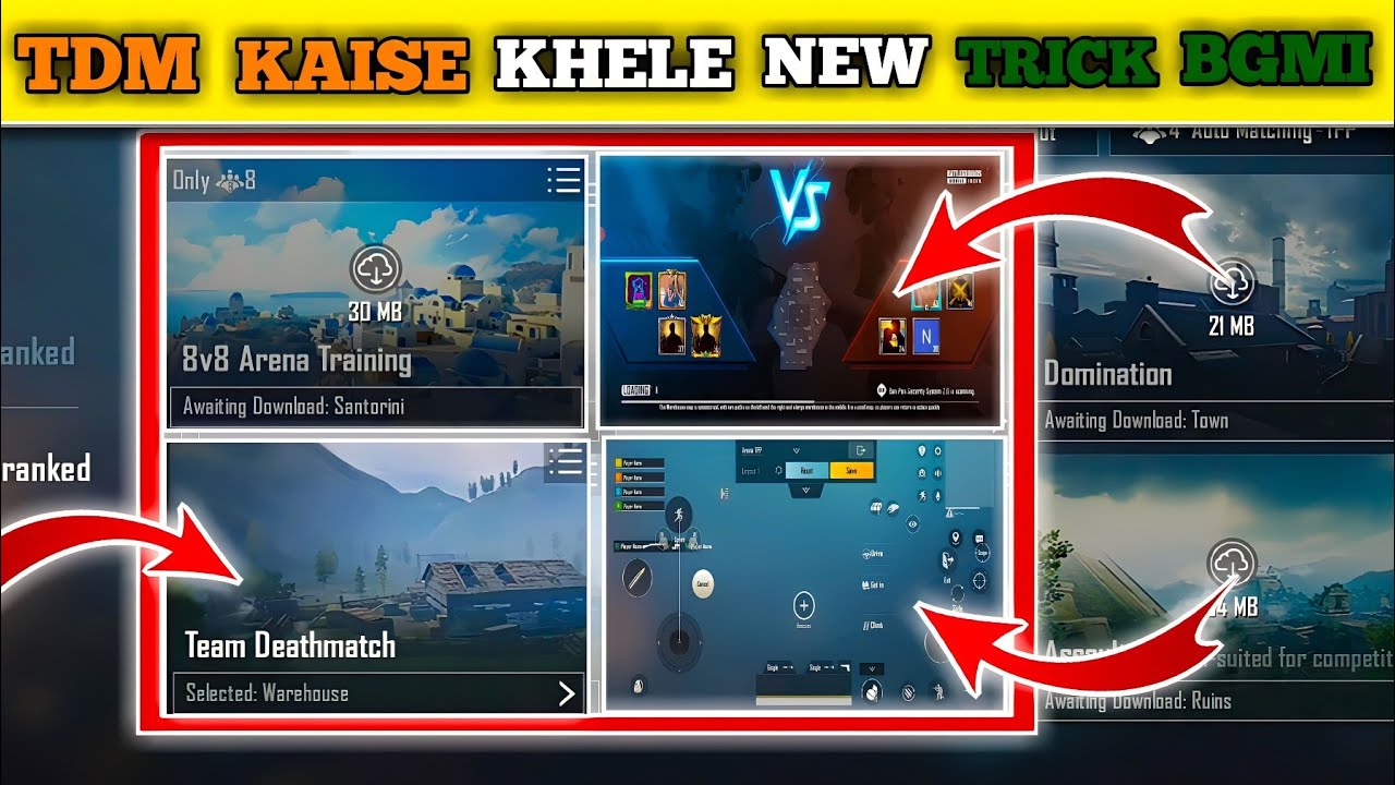 Bgmi Me Tdm Kaise Khele 2023 || How To Open Tdm In Battleground Mobile ...
