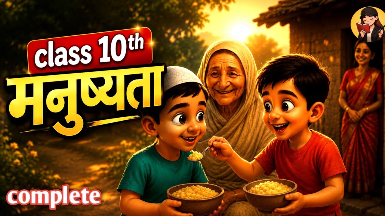 Manushyata Hindi Poem Class 10 Animated Summary Explanation | Class 10 ...