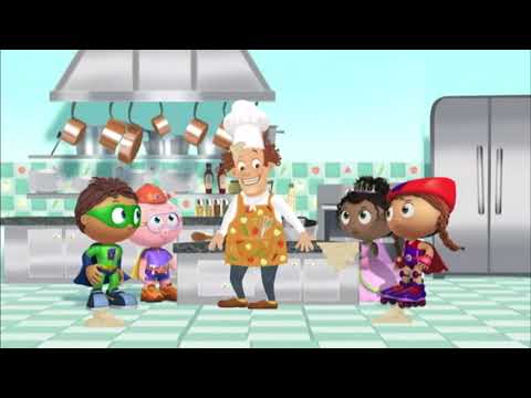 Super Why Short Clip in 4K The Super Readers Bakes the Cake