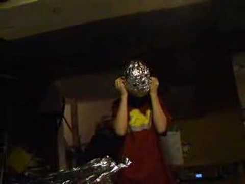 making our tin foil armor - YouTube