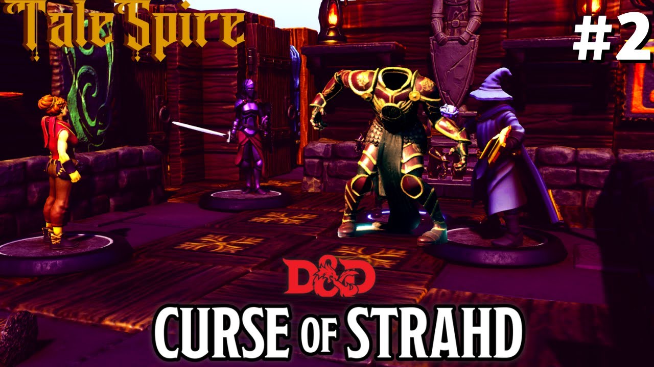 "The Death House" Pt 1 | Curse of Strahd Talespire Playthrough Ep. 2 ...