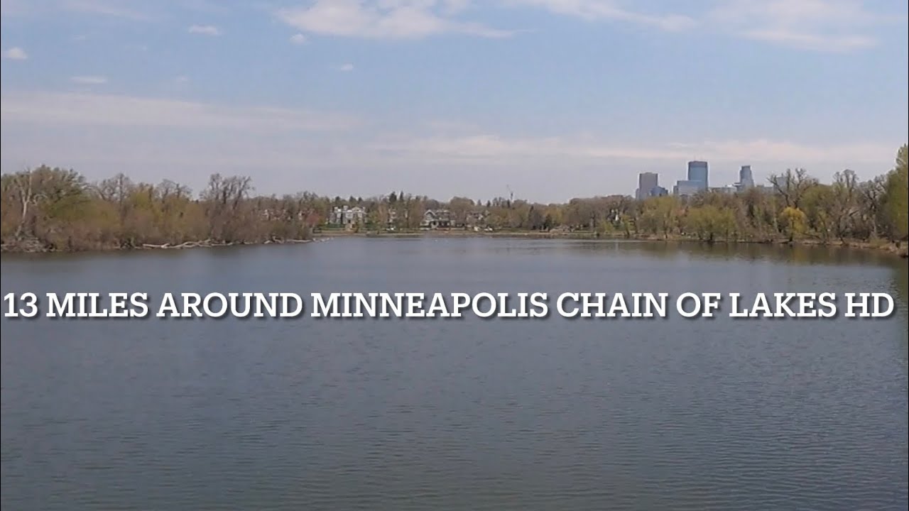 13 Miles around Minneapolis Chain of Lakes HD - YouTube