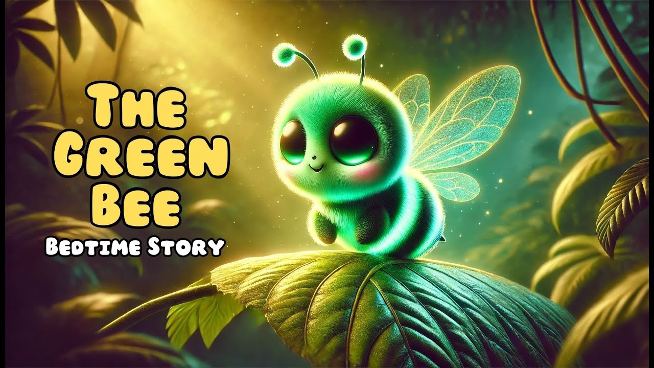 The BEST Green Bee Storytime Ever Told - YouTube