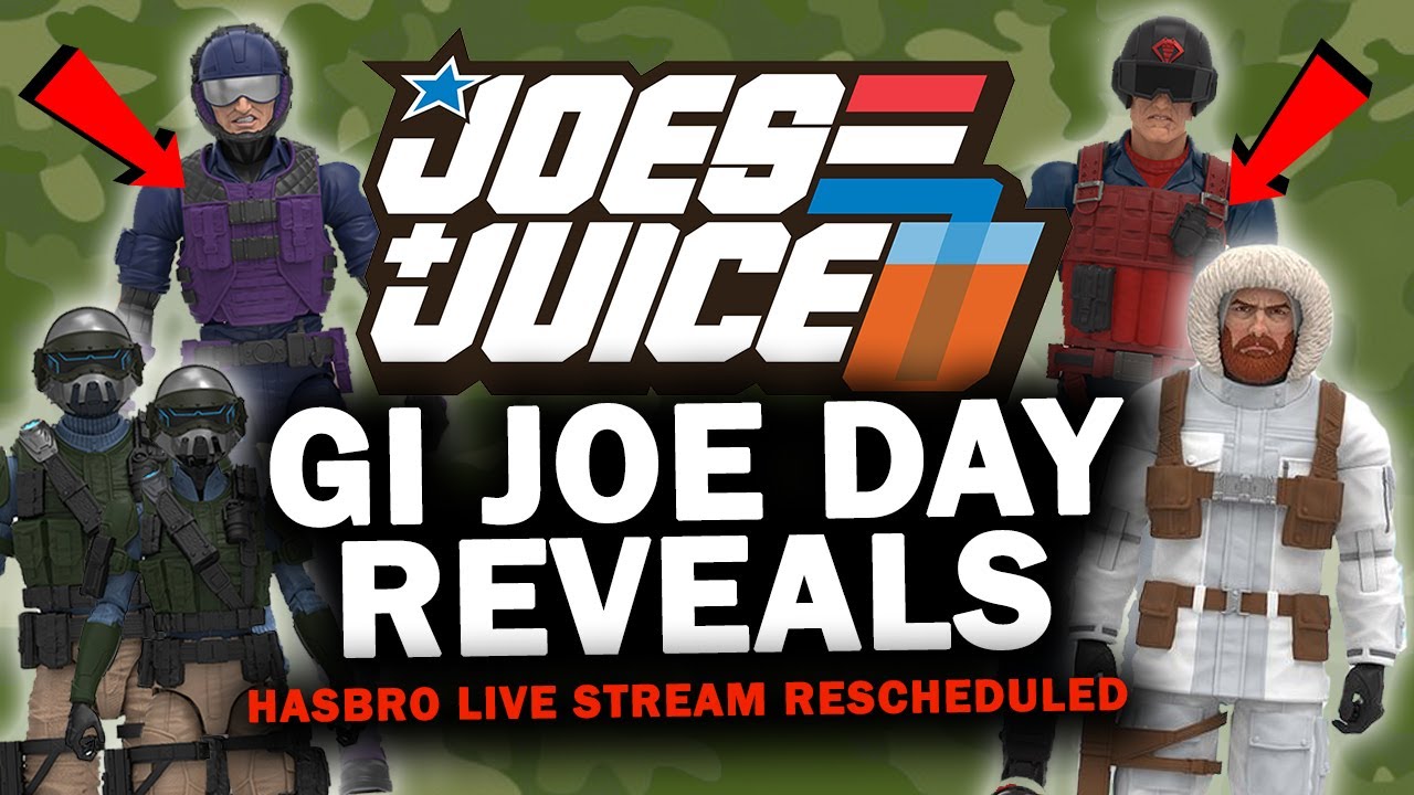 GI Joe Day Classified Reveals Recap! Hasbro Pulse Stream Canceled ...