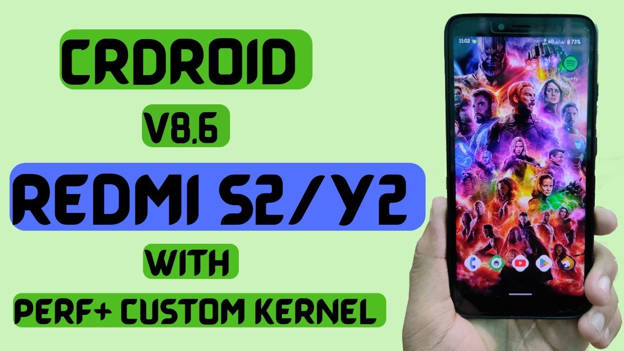 Cr Droid Custom Rom for Redmi S2/Y2 || Android 12.1/12L Custom Rom ...