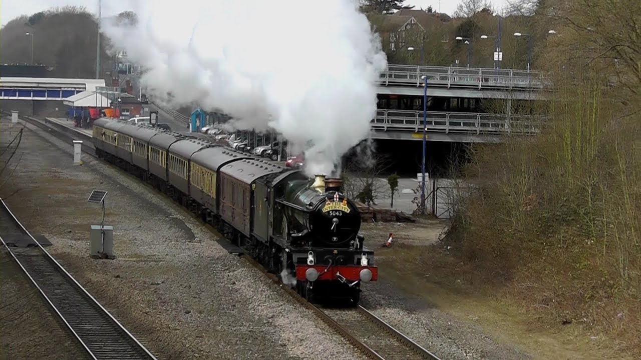 Steam Train: 5043 "Earl of Mount Edgcumbe", The Marylebone Flyer, 6th ...