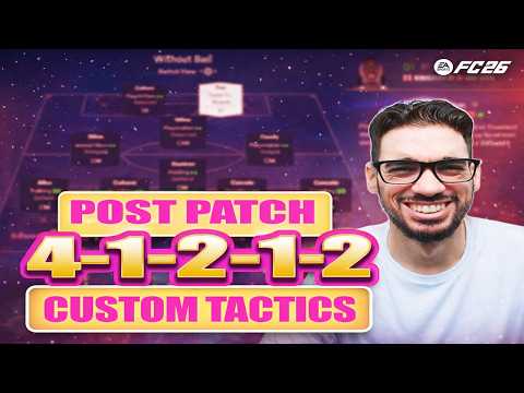 *POST PATCH* BEST META 41212(2) FORMATION AND CUSTOM TACTICS | FC 26 ULTIMATE TEAM