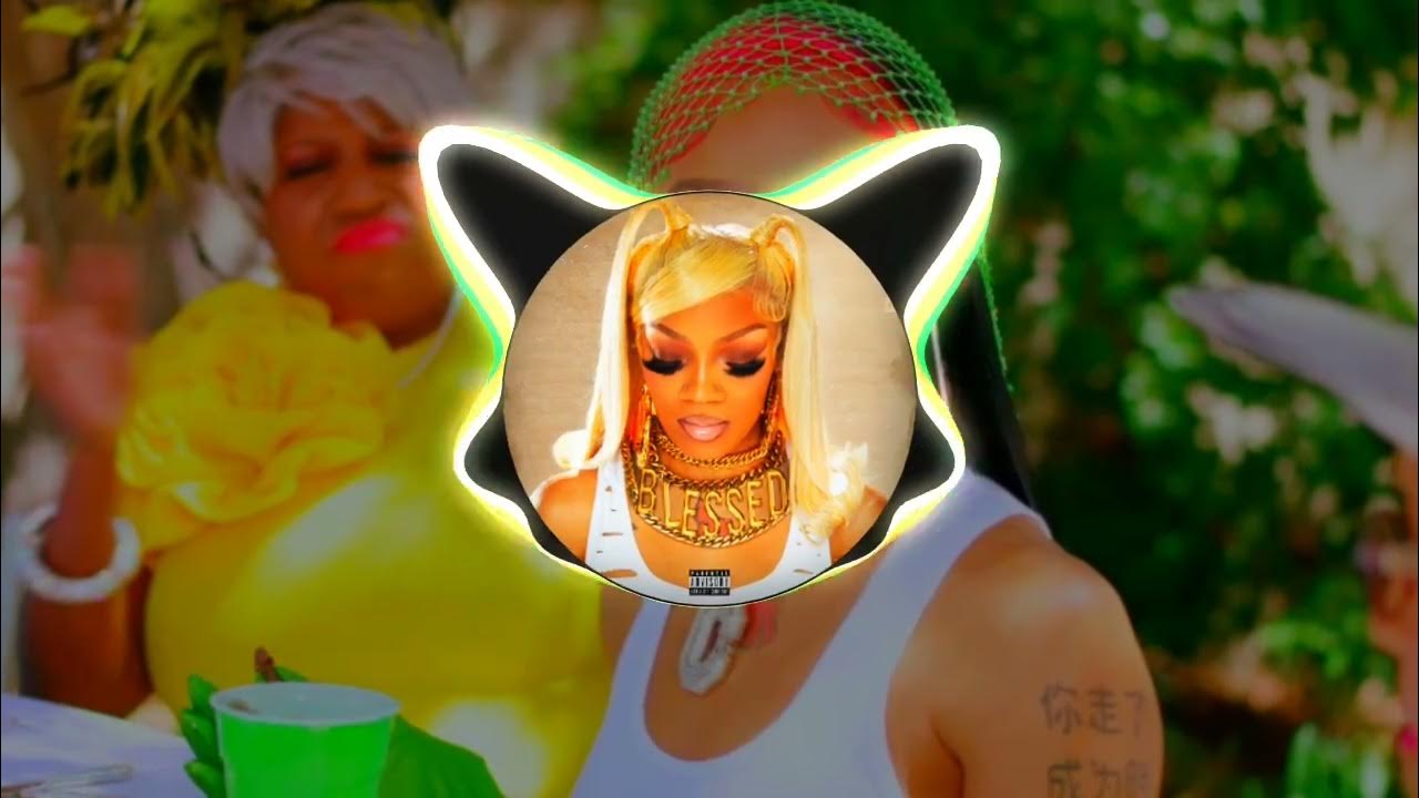 Glorilla blessed (visualizer) - YouTube