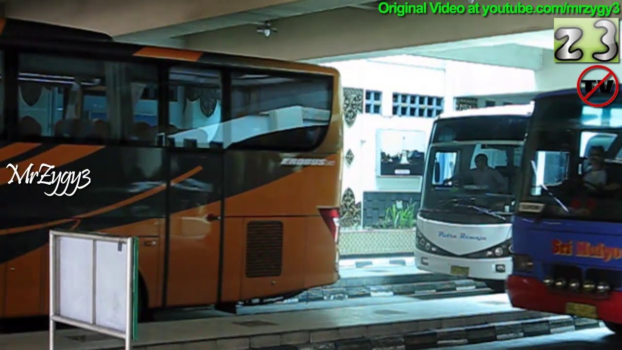 Bus Arrival at Bus Station - YouTube