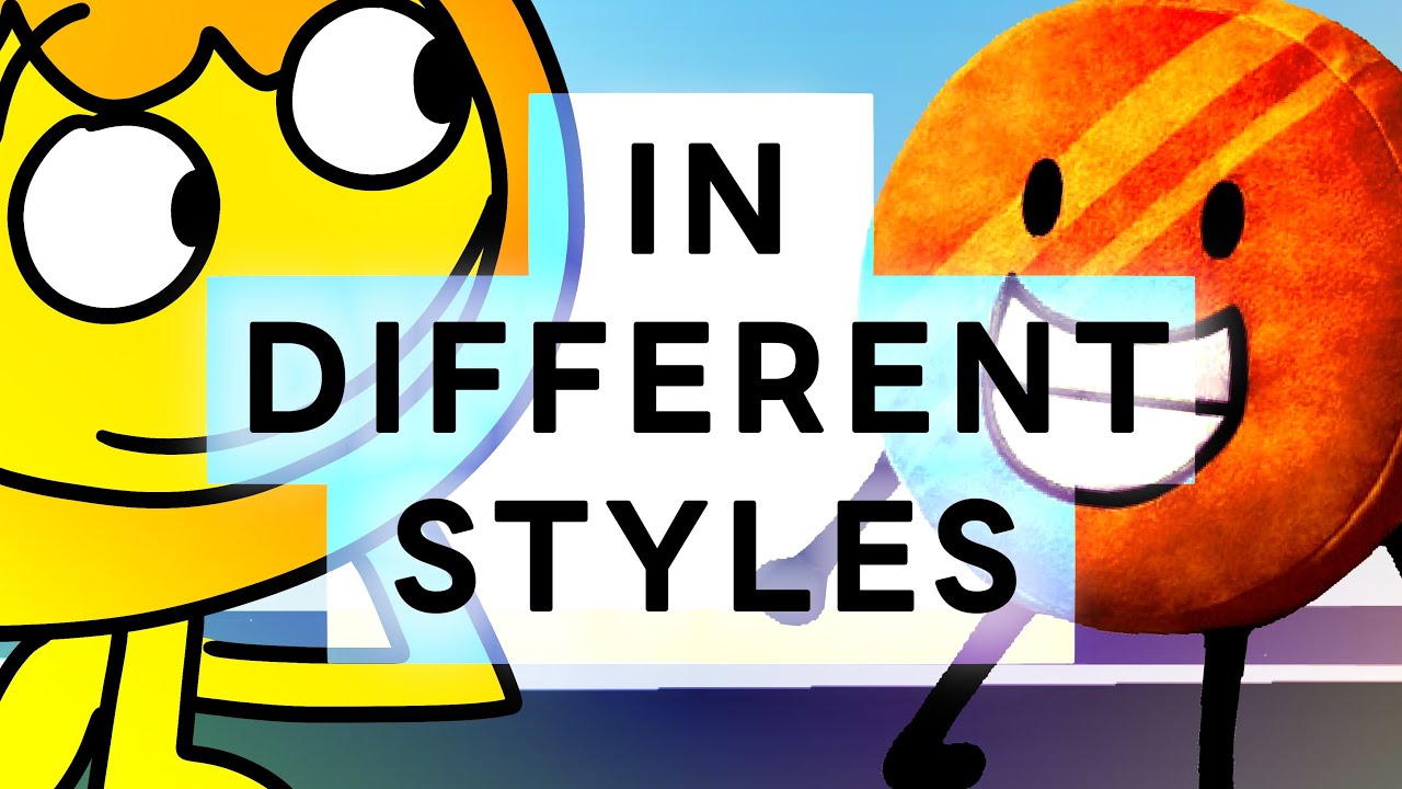 BFDI Is Back, but the style randomly changes every second! - YouTube
