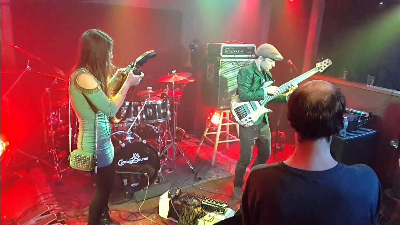 Consider The Source bass player John Ferrara (ft. A very enthusiastic bald dude) - YouTube