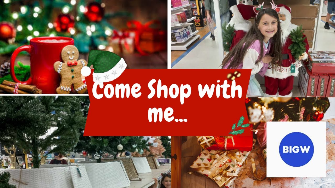 Come Shop With Me BIG W Christmas 2024 - YouTube