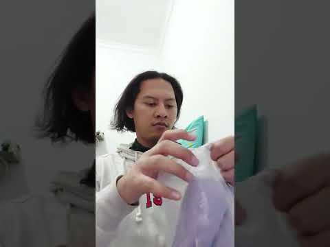 UNBOXING HOODIE WARNA UNGU