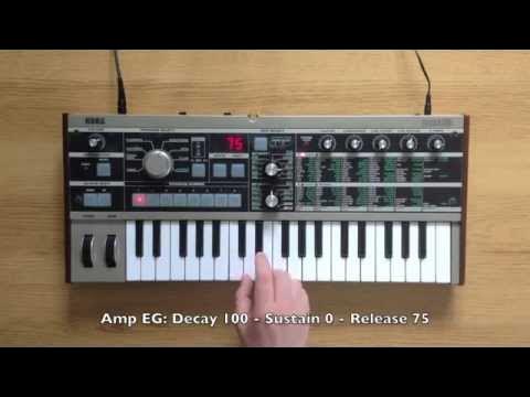 MicroKorg Piano Patch - Synthesis Tutorial - YouTube