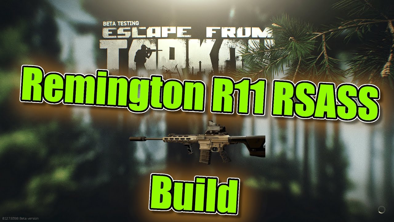 Escape from Tarkov - Remington R11 RSASS Build - YouTube