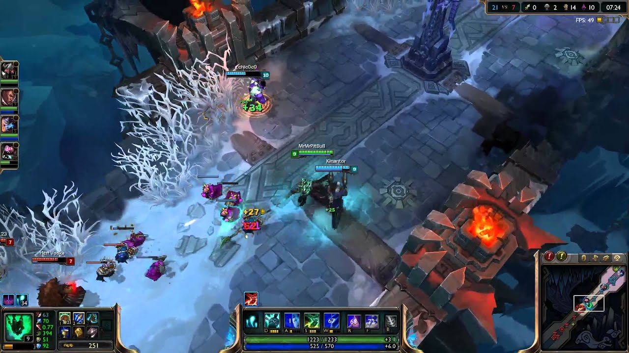 League of Legends Thresh AD ARAM - YouTube