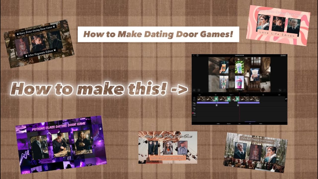 𝐇𝐨𝐰 𝐈 𝐦𝐚𝐤𝐞 𝐃𝐚𝐭𝐢𝐧𝐠 𝐃𝐨𝐨𝐫 𝐆𝐚𝐦𝐞𝐬! - YouTube