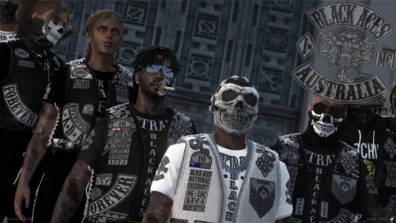 Black Aces MC NSW Cinematic Edit 2023 Vortex Gaming - YouTube