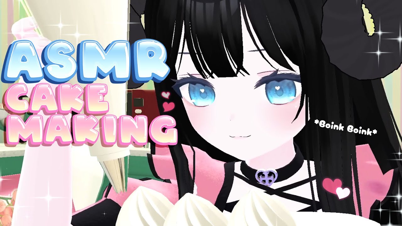 ASMR 🍰 Cake Creation: Sweet and Soothing Sounds!【Vtuber | VRChat】 - YouTube