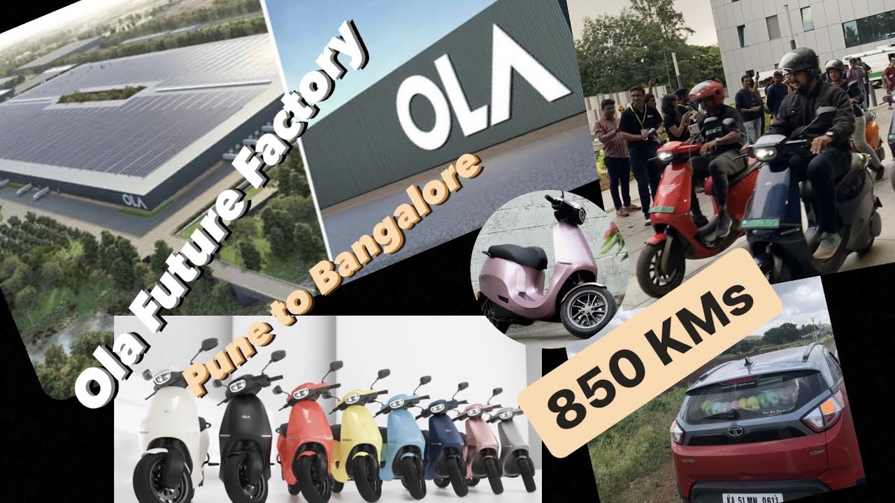 Ola Future Factory Visit || Ep:1 || Pune to Bangalore || Road Trip ...