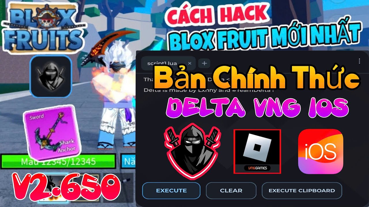 Cách Cài DELTA VNG IOS IPA Bản chính thức trên IPHONE - Hack blox fruit ...