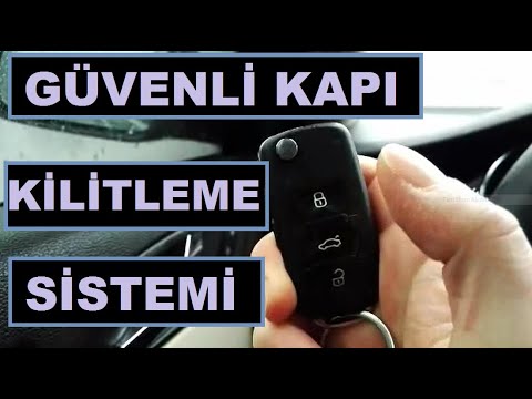 Volkswagen Grubu Araçlarda Güvenli Kapı Kilitleme Sistemi
