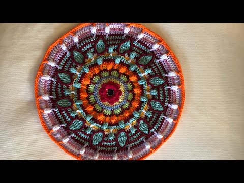 Tığişi Dörtgün Pillow yuvarlak yastık 2.Bölüm (3. kısım)