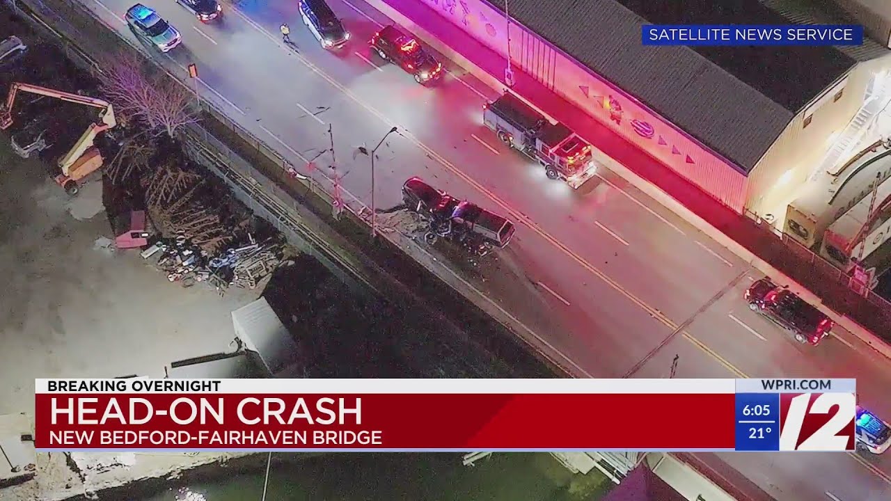 Crews respond to serious head-on crash on New Bedford-Fairhaven Bridge ...