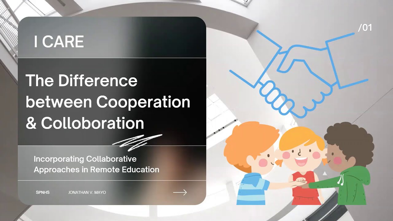 The Difference between Cooperation & Collaboration - YouTube