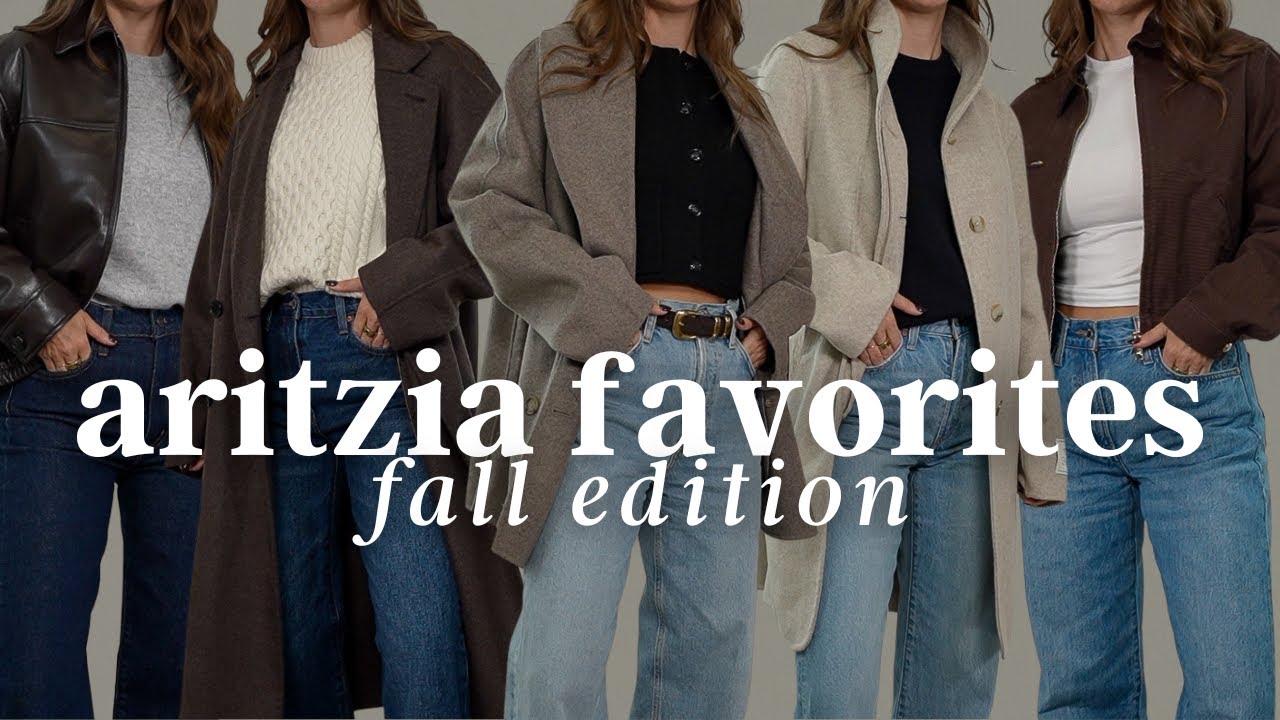 ARITZIA FALL FAVORITES | my cozy staples & style essentials for the ...