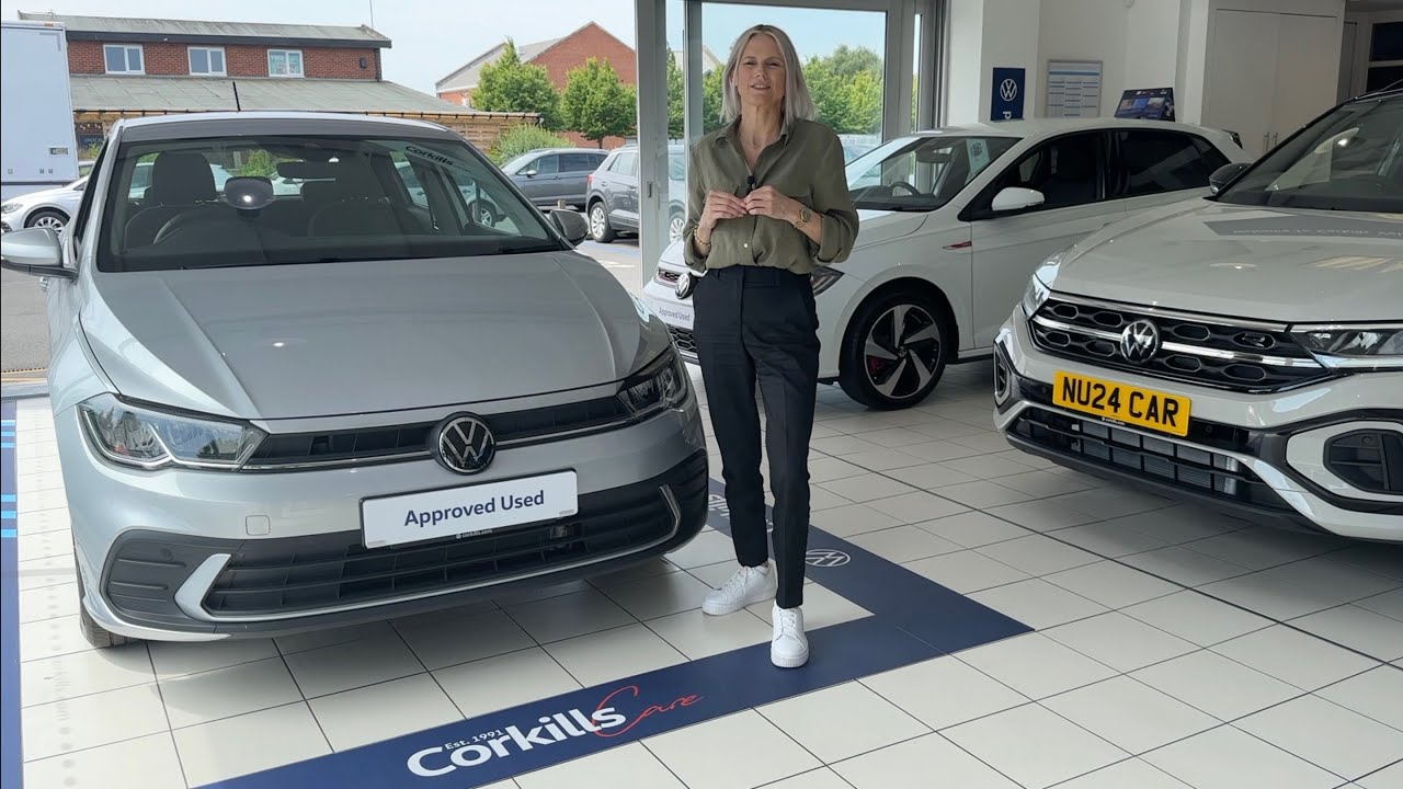 Corkills Volkswagen Southport Approved Used Polo Life DSG in Reflex ...