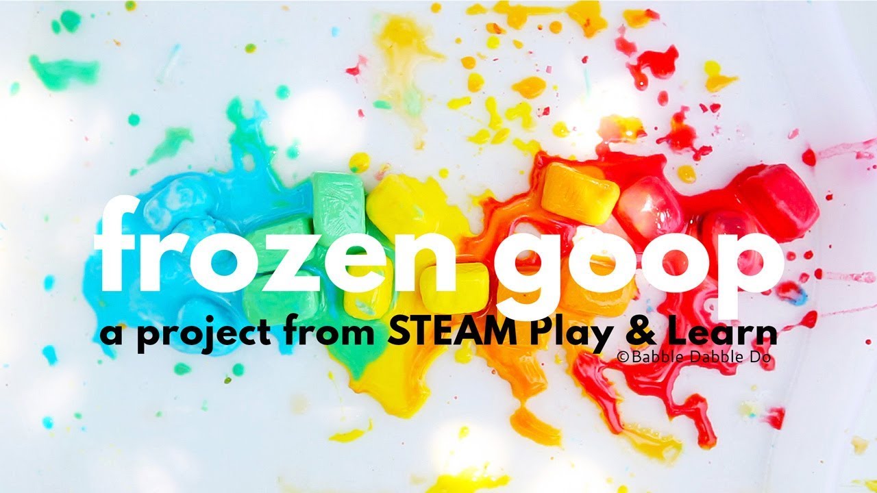 How to Make Goop...and Freeze it! - YouTube