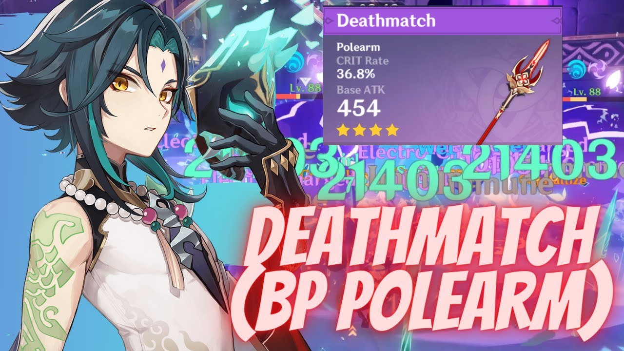 Genshin Impact: Xiao - Deathmatch Polearm (Guide, Artifacts) - YouTube