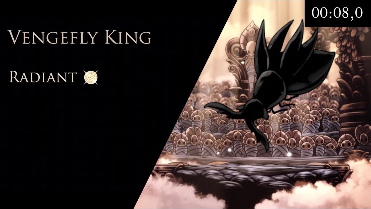 Rey Vengamosca / Vengefly King [World Record] (no hit) 8,06 s | Radiant ...