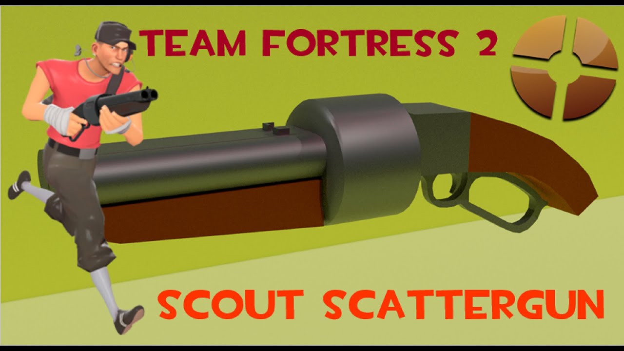 Making Scout's Stock Scattergun In Blender 2.83! - YouTube