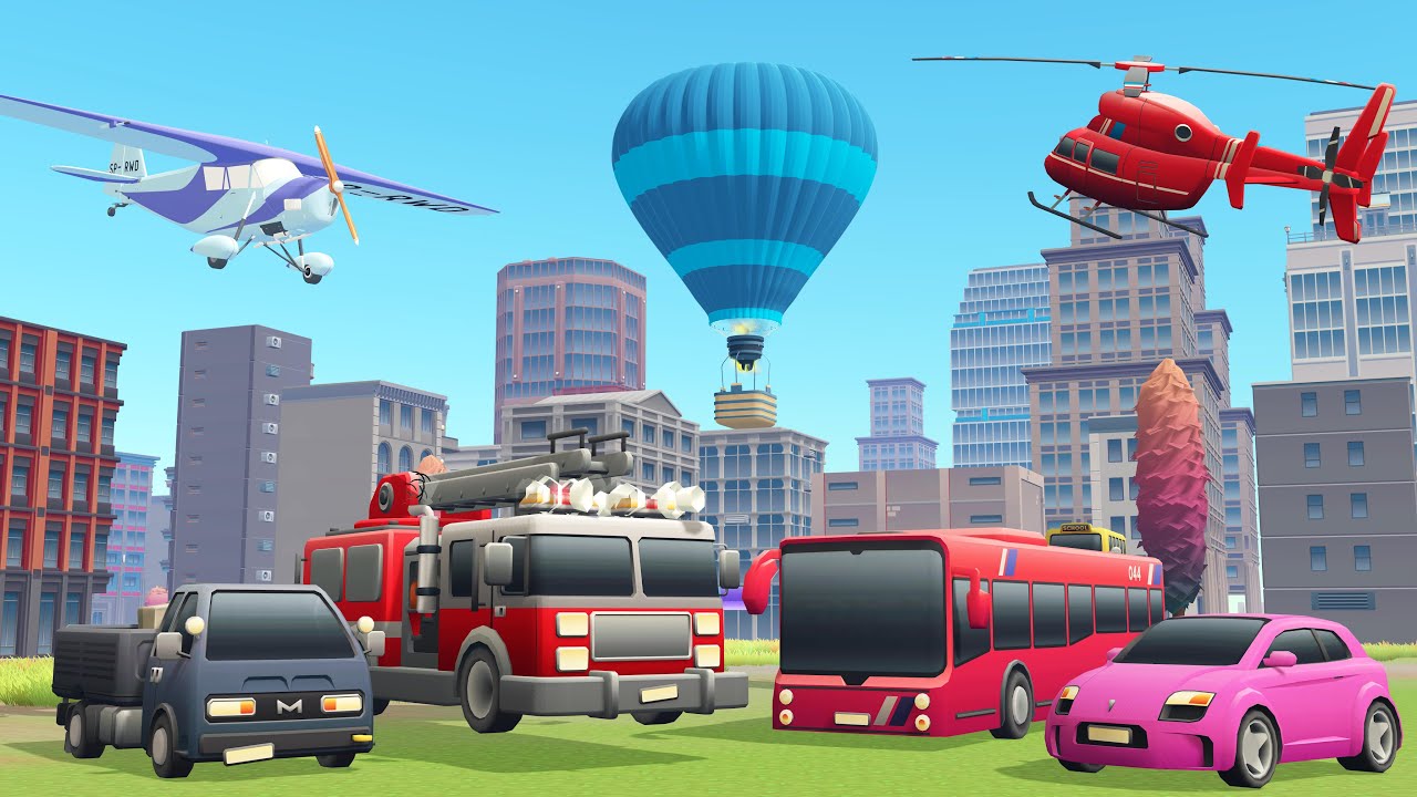 Street Vehicles | Vehicles Name with 3d animation Video For Kids ...