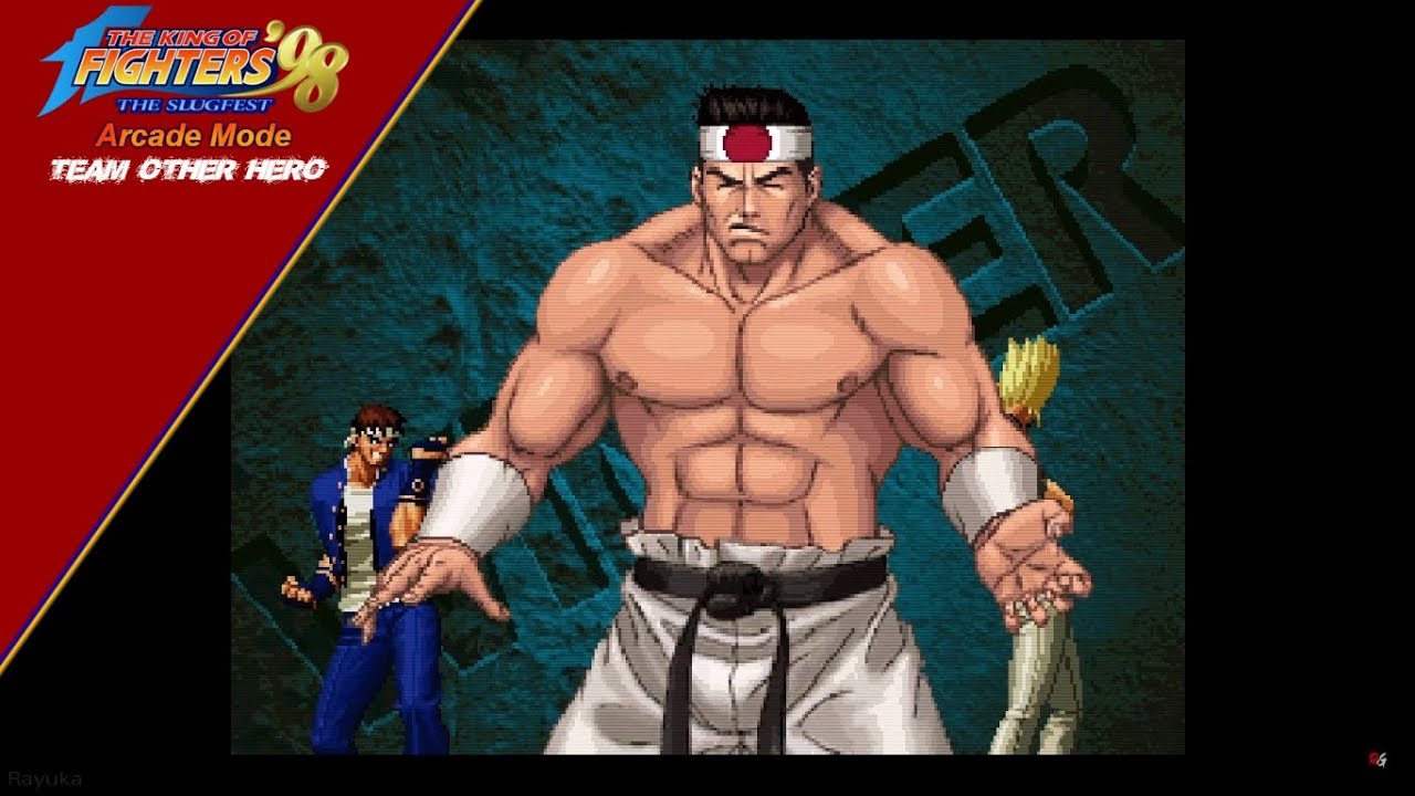 The King of Fighters 98: Arcade Mode - Team Other Hero - YouTube