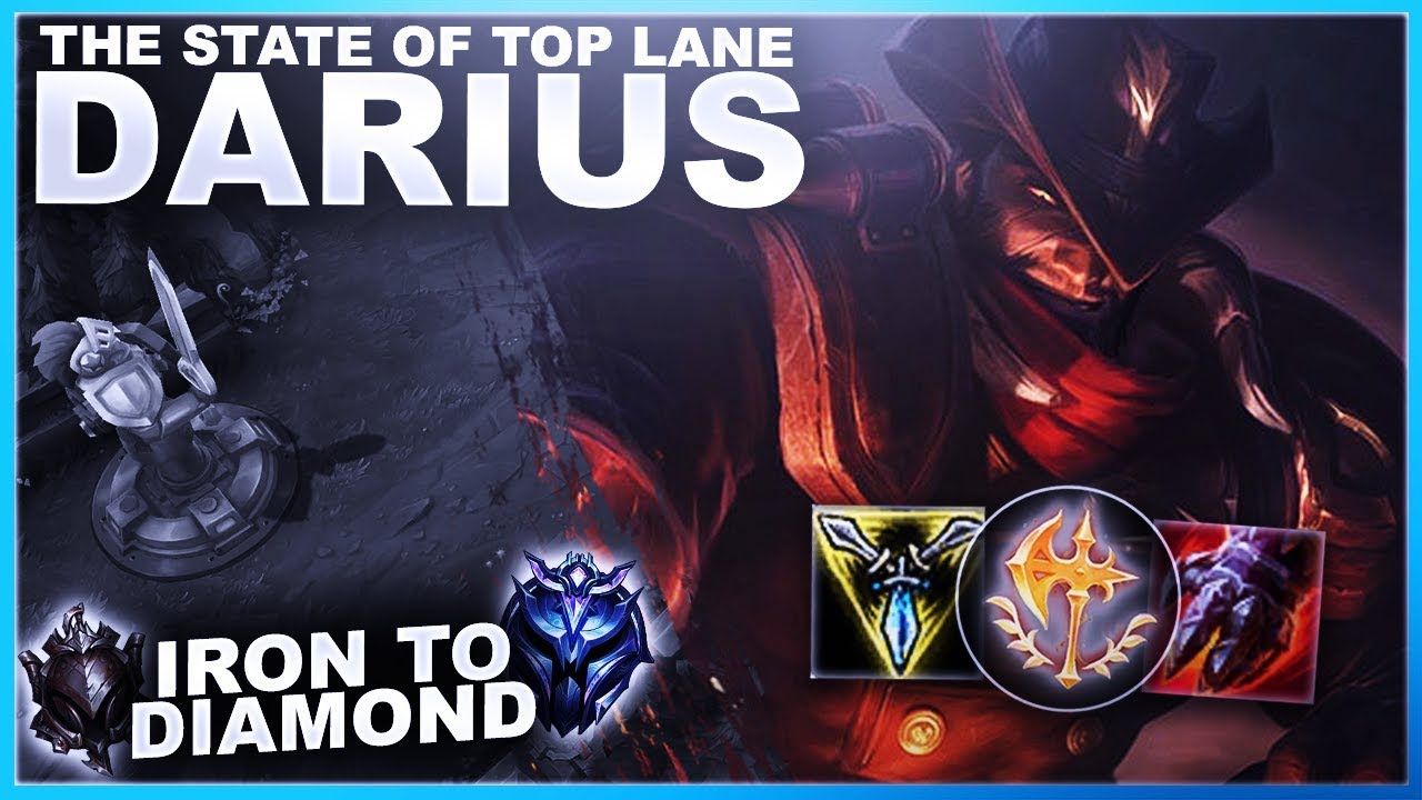 THE STATE OF TOP LANE WITH DARIUS! CAN WE SNOWBALL? - Iron to Diamond ...