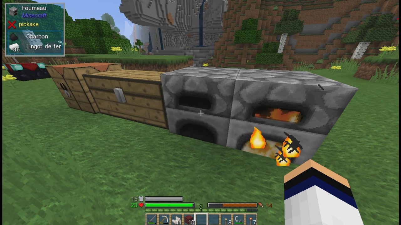 Minecraft - MOD 1.14.4 - EP12 - GraveStone et The One Probe - YouTube