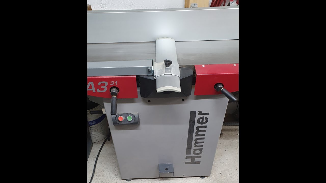 Felder Hammer Abricht-Dickenhobelmaschine A3 31 Anschlagwinkel bis zu ...