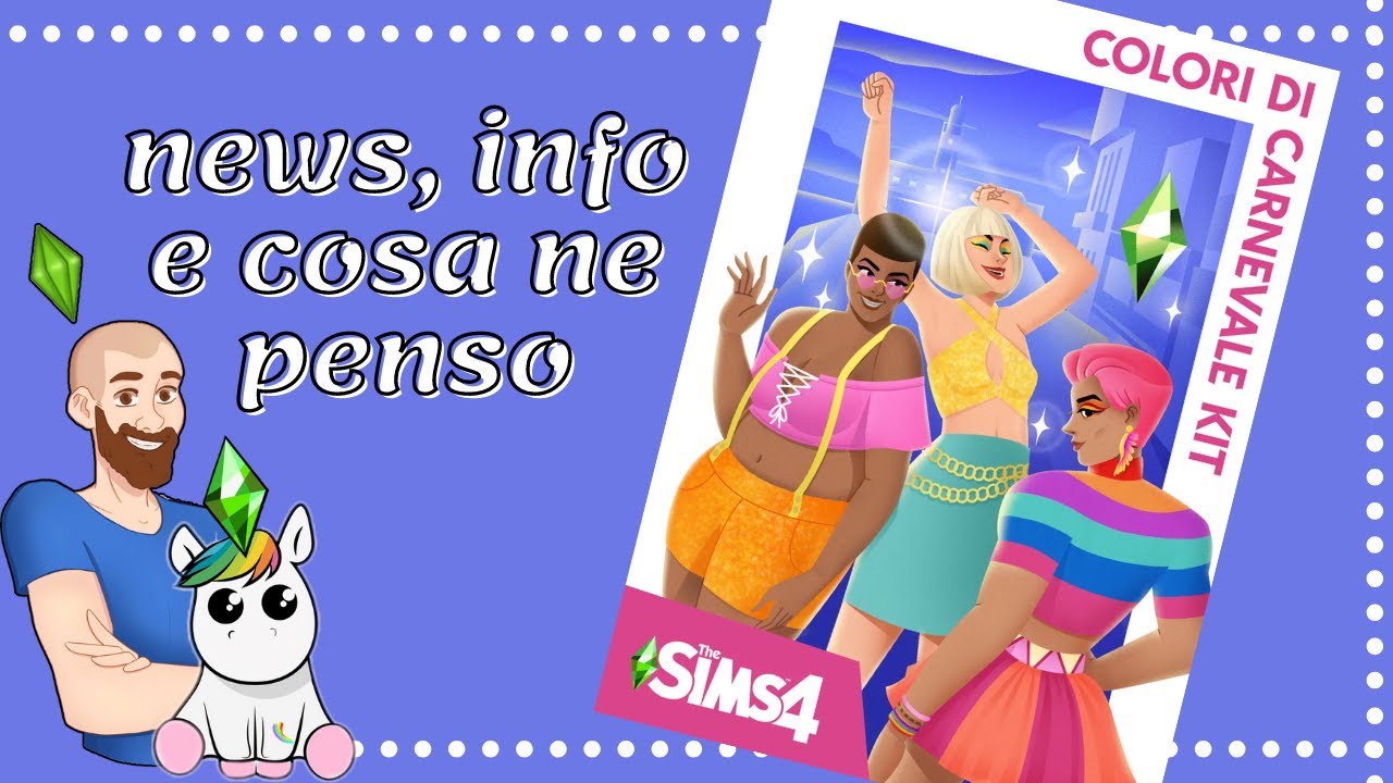 The Sims 4 Carnival Streetwear Kit - è ufficiale - cosa ne penso? - YouTube