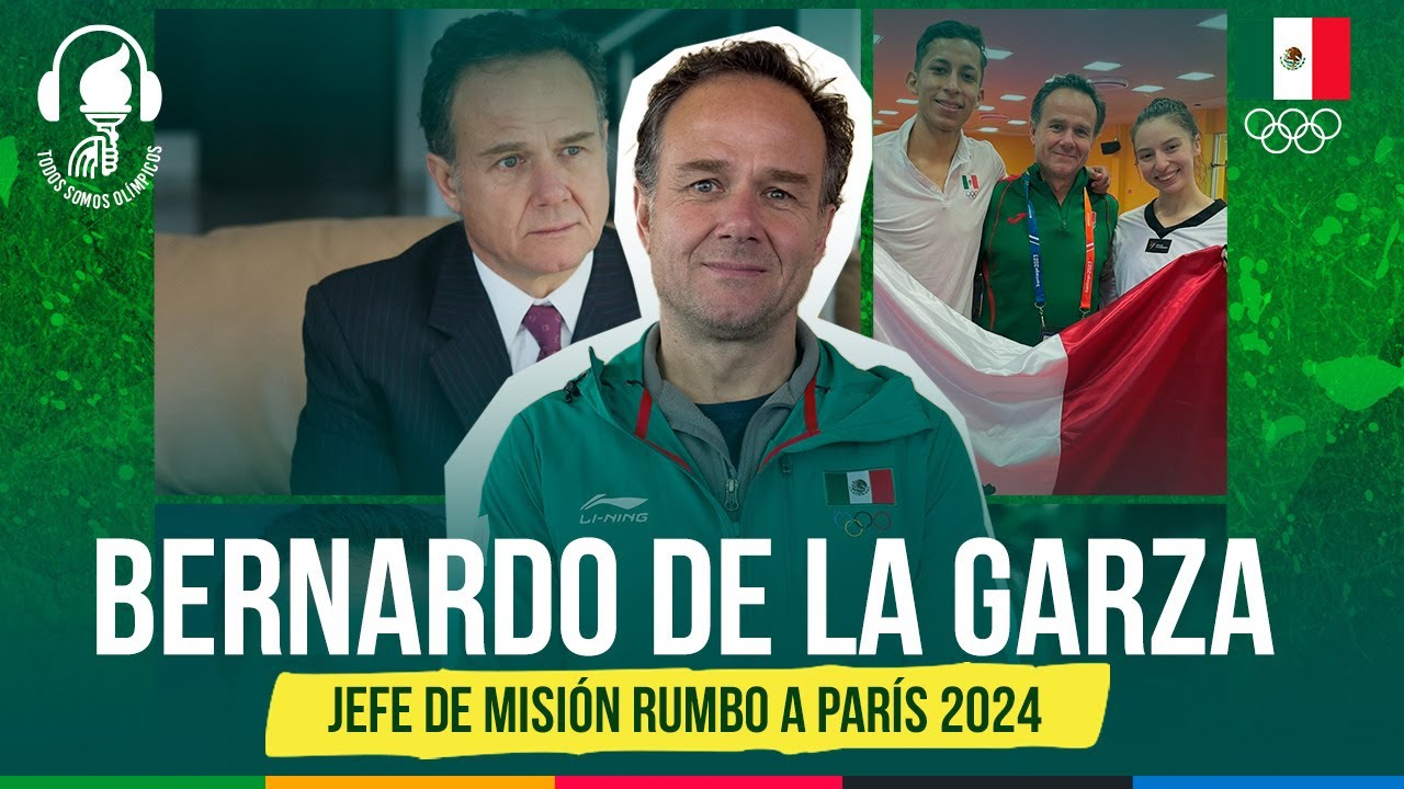 Conociendo a Bernardo de la Garza, jefe de misión en París 2024 - YouTube