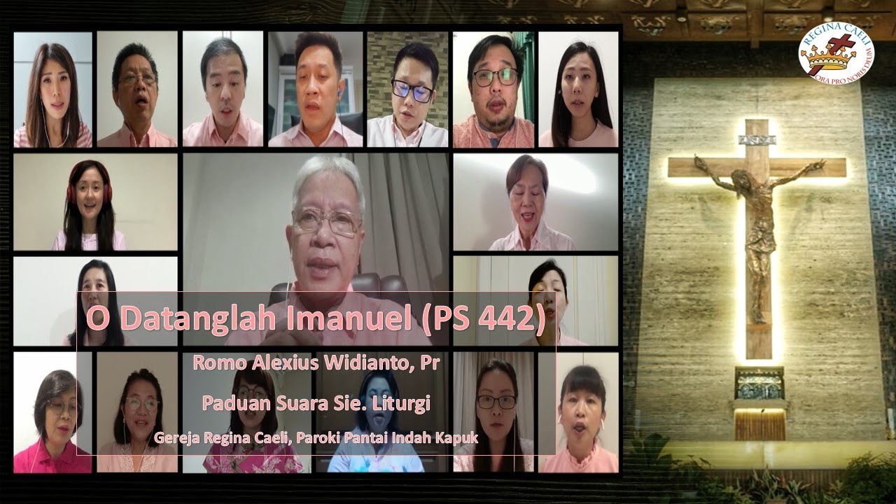 O DATANGLAH IMANUEL - PS 442 (VIRTUAL CHOIR COVER) - YouTube