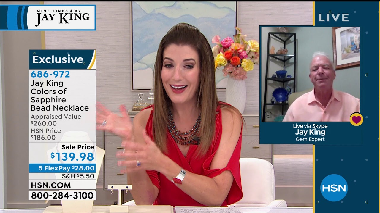 Jay King Colors of Sapphire Beaded Necklace - YouTube