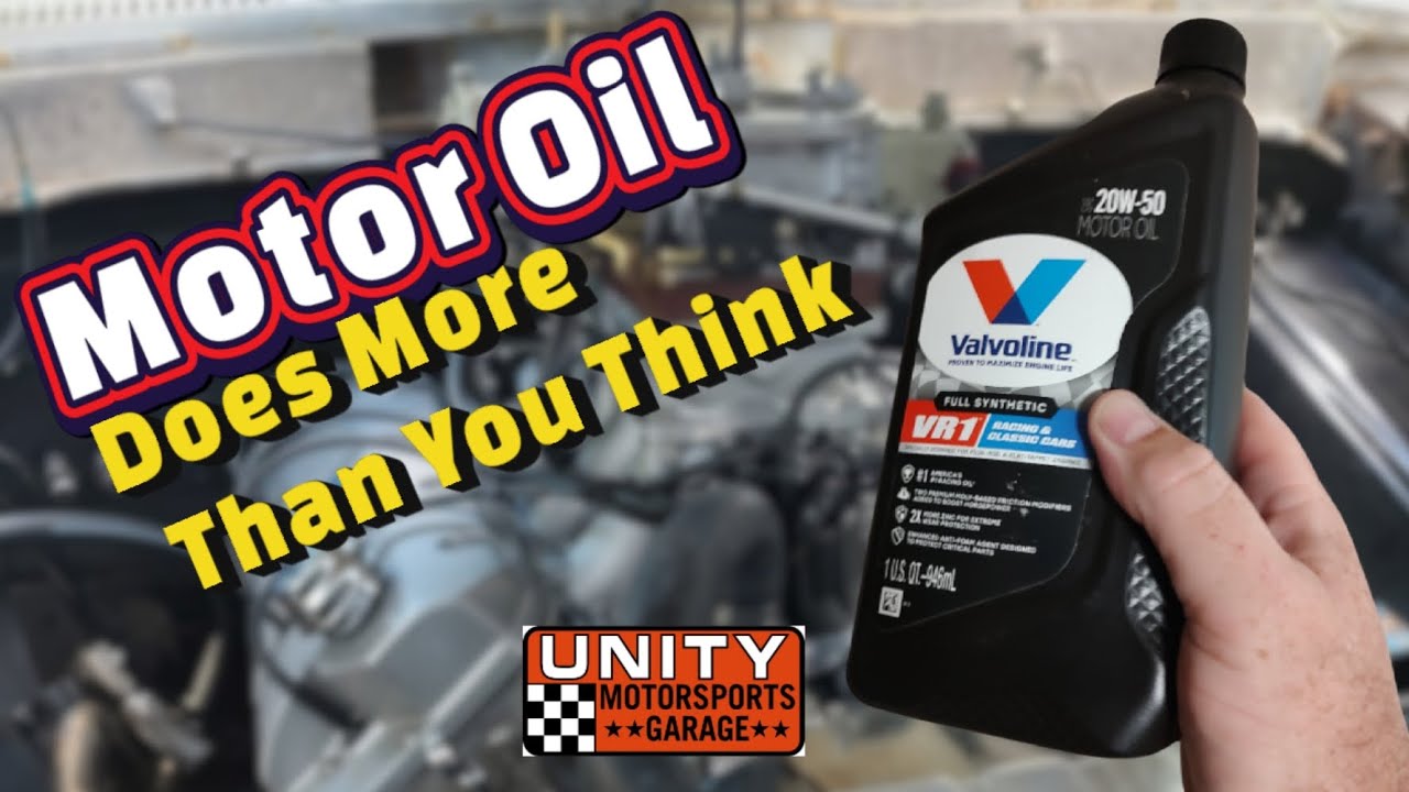 Motor Oil: Does More Than You Think @themotoroilgeek - YouTube