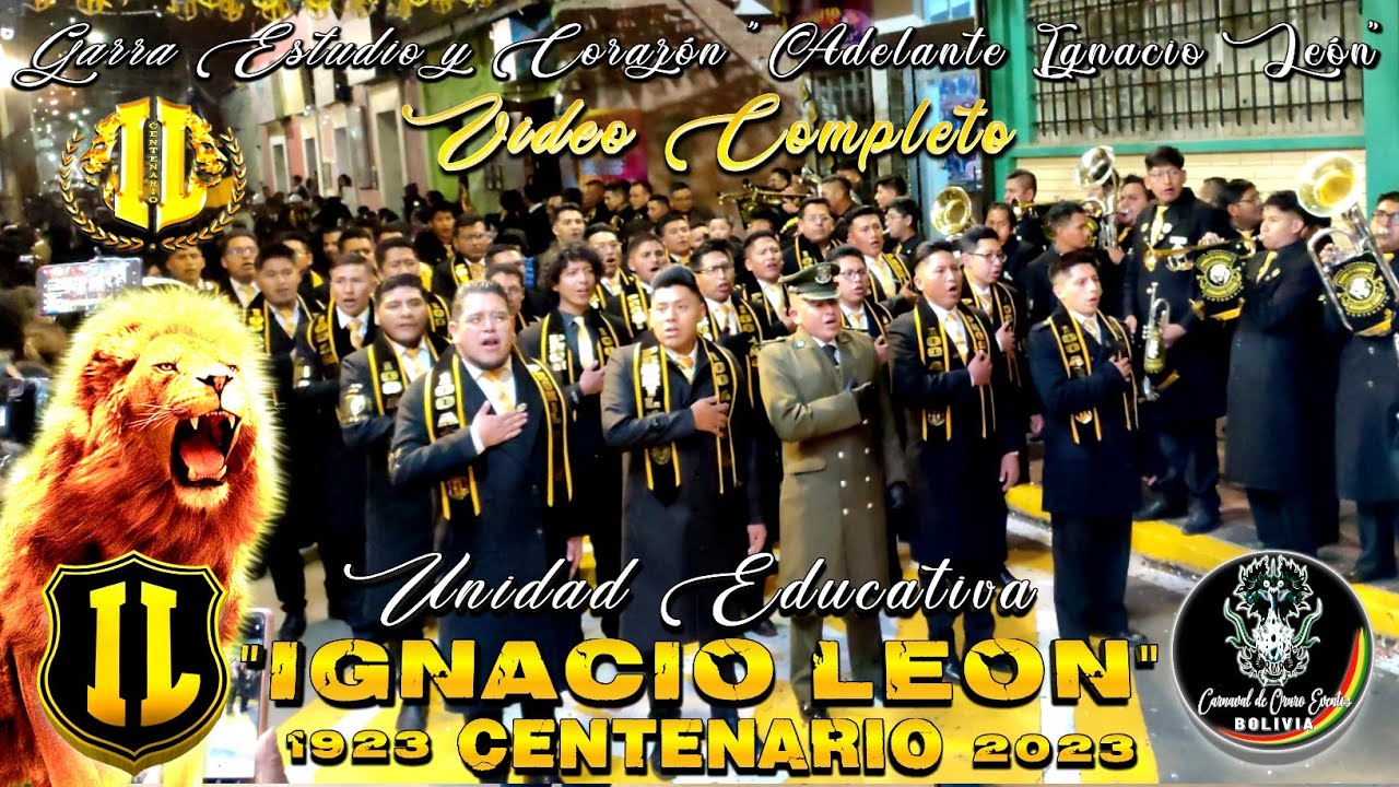 UNIDAD EDUCATIVA IGNACIO LEON - DESFILE NOCTURNO POR SU CENTENARIO 100 ANIVERSARIO "Vídeo ...