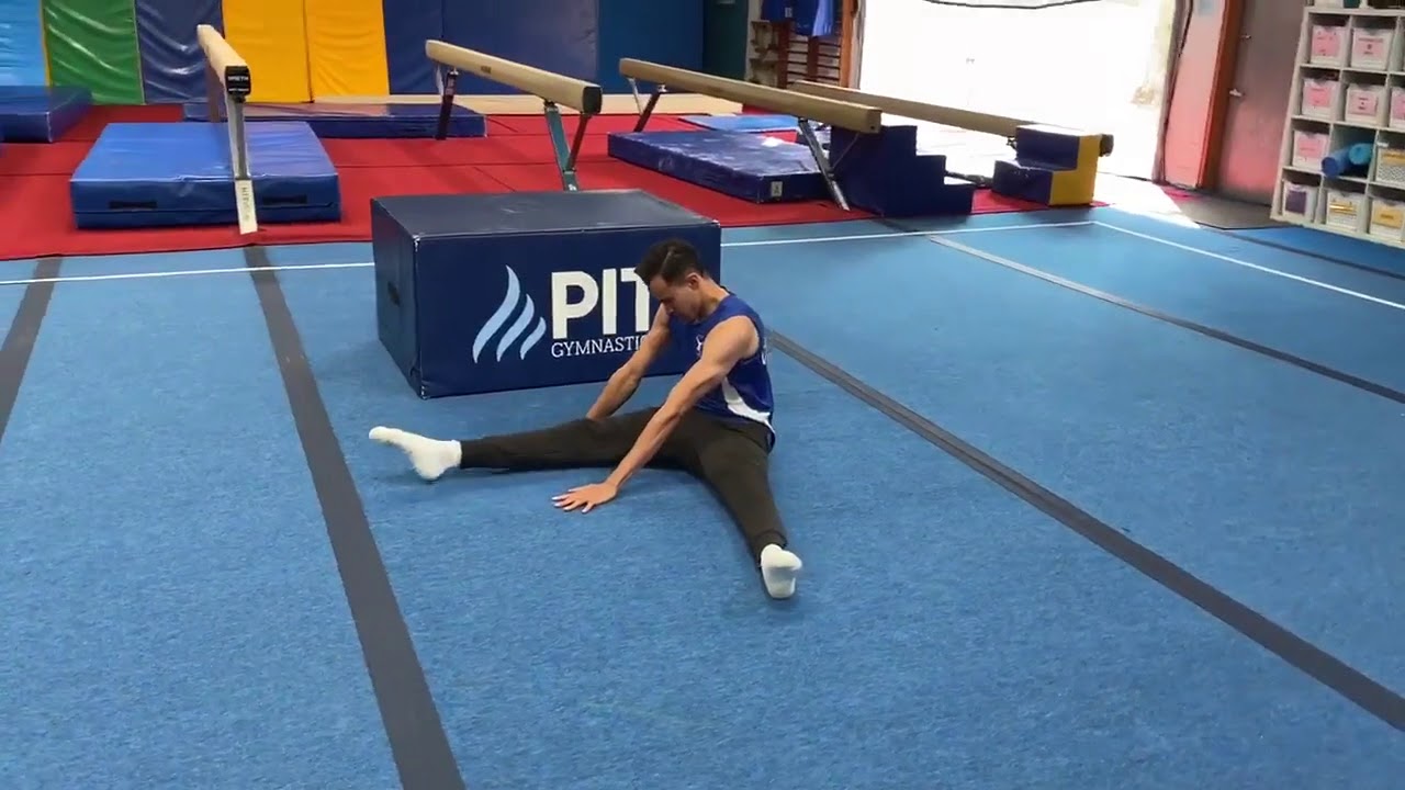 Single leg straddle lifts - YouTube