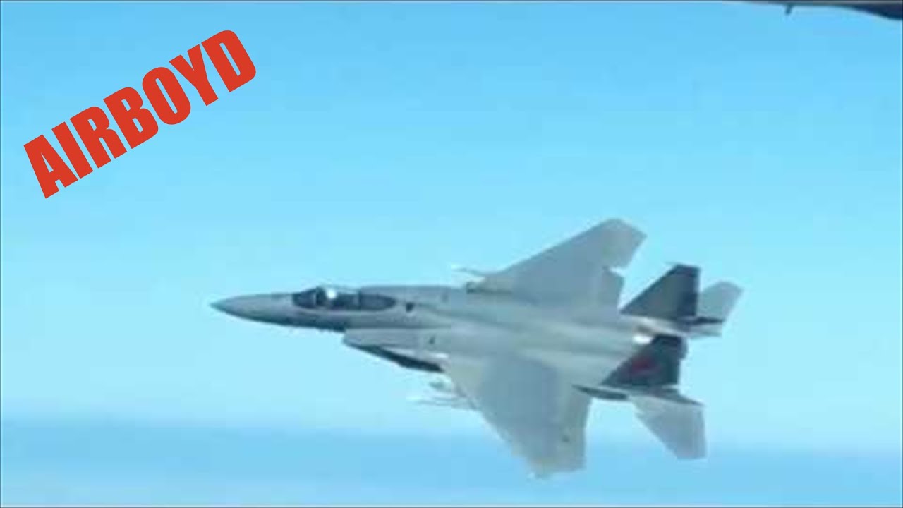 Oregon Air National Guard "Tactical Air Intercept" Exercise - YouTube