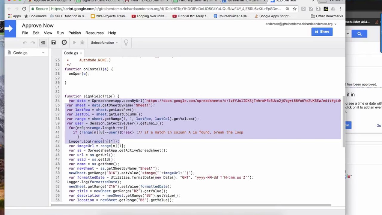 Tutorial: Approval Workflow with G Suite - YouTube